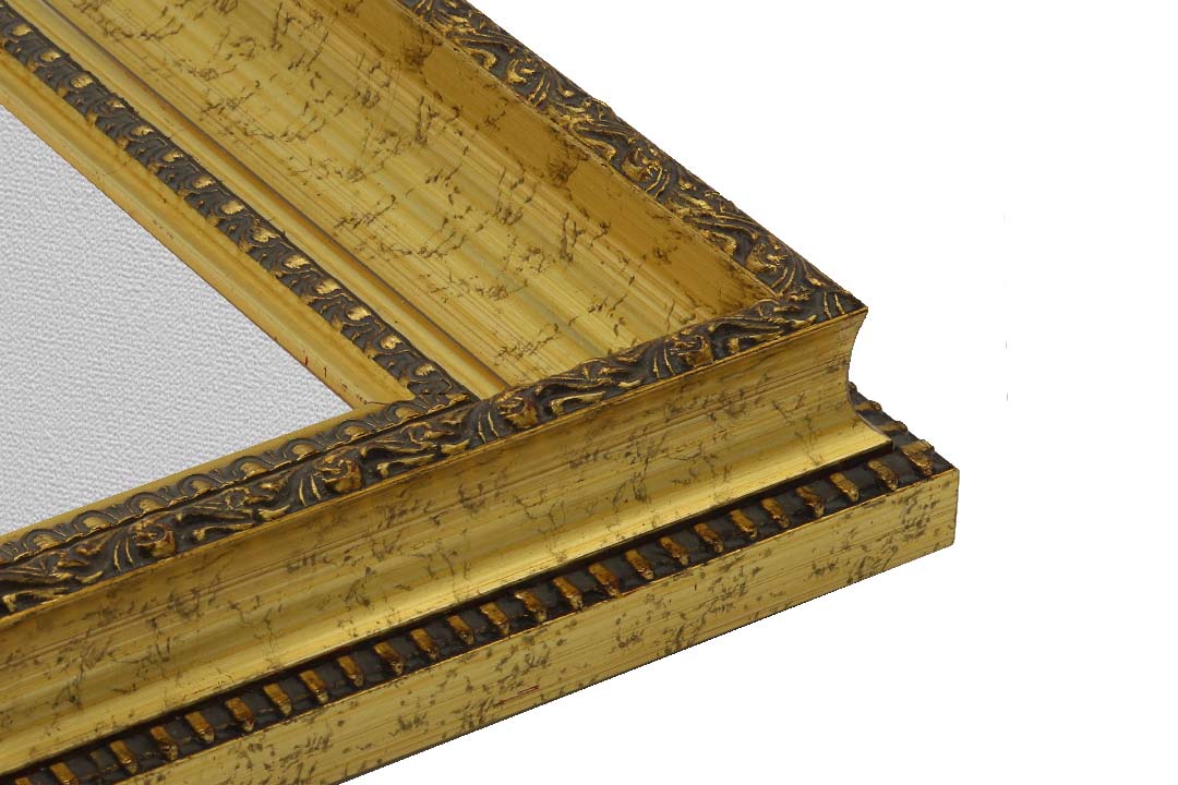 LOUVRE - Gold Holz Bilderrahmen